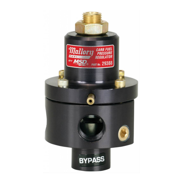 Mallory MSD 4309 Fuel Pressure Regulator for Holley or Webber Carbs ...